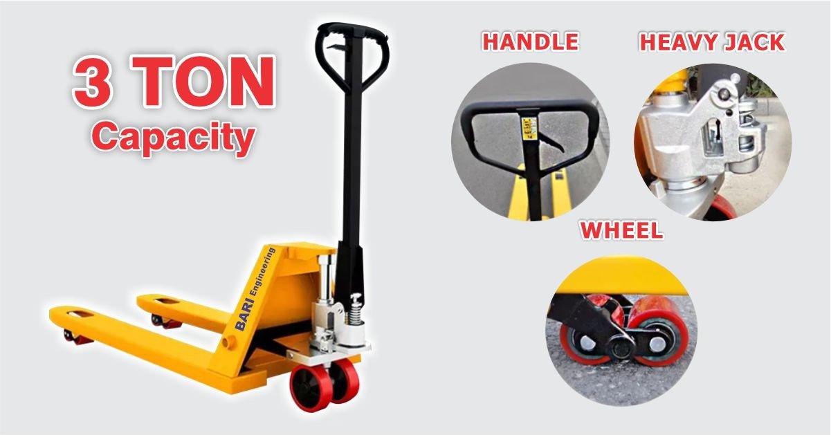 Hand Pallet Lifter - Bari Plastic Pallet Industry